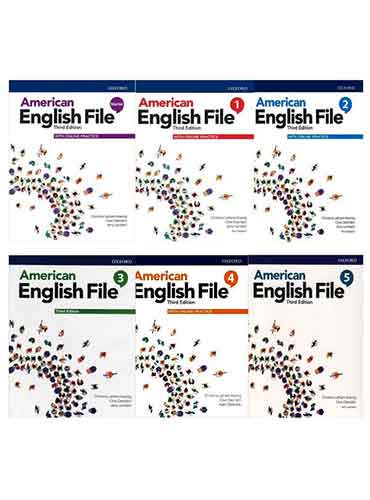مجموعه کتاب های American English File 3rd - آوینا کتاب