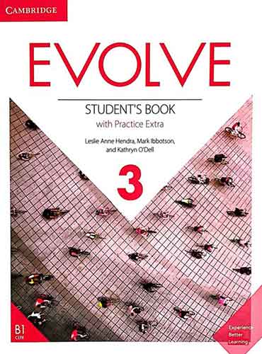 Evolve 3 + Workbook Qr Code+CD - آوینا کتاب