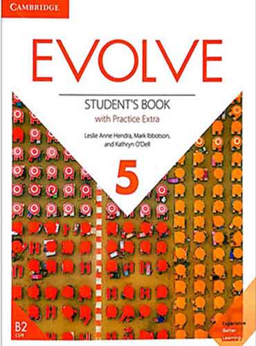 Evolve 5 + Workbook Qr Code+CD - آوینا کتاب
