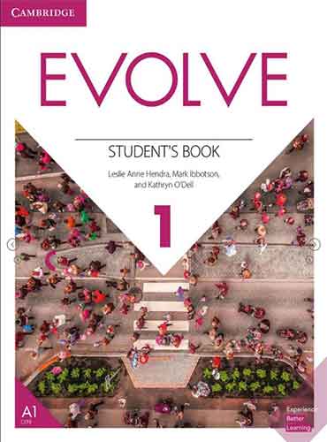Evolve 1 + Workbook Qr Code+CD - آوینا کتاب